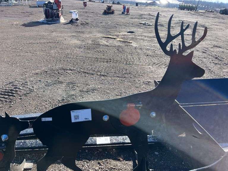 3/8" AR500 Steel Deer Shooting Target - RES Auction Services