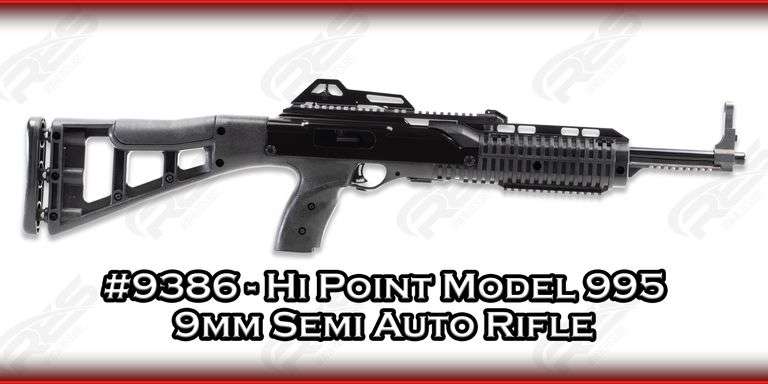 Hi Point Model 995 9mm Semi Auto Rifle - RES Auction Services