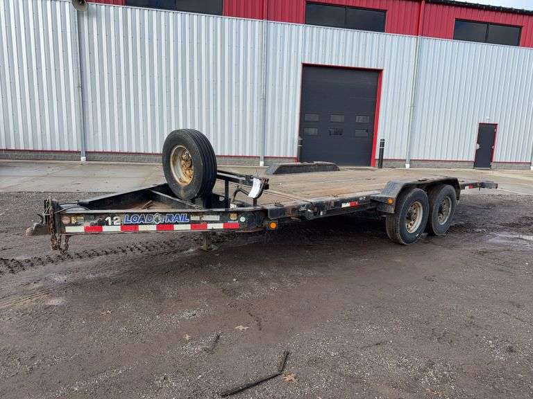 2018 Load Rite Trail 19' Tilt Deck Trailer - RES Auction Services