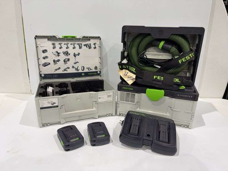 Festool “Cleantek” CTC SYS 1 Cordless Dust Extractor - RES Auction Services