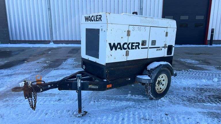 Wacker G25 Generator - RES Auction Services