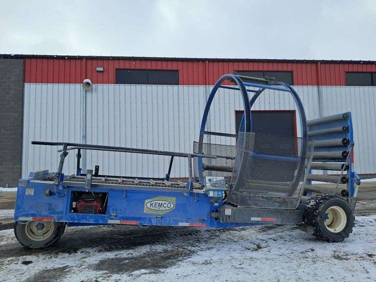 Kemco 355 Pro-2 In-line Bale Wrapper - RES Auction Services