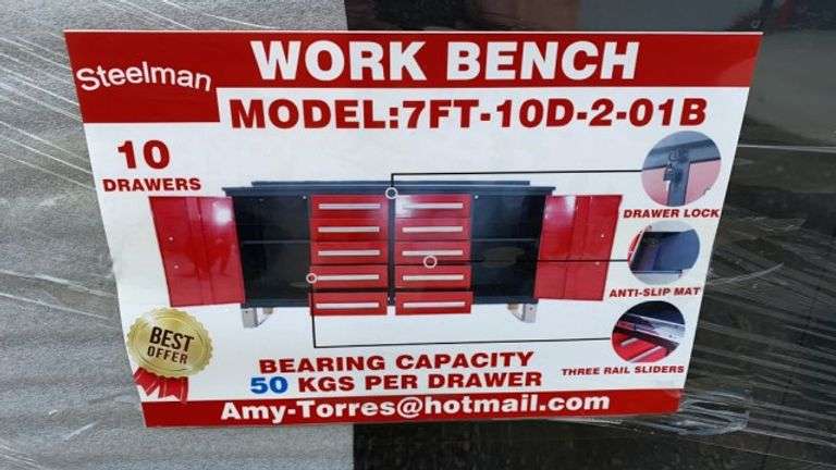 7' Work Bench - RES Auction Services