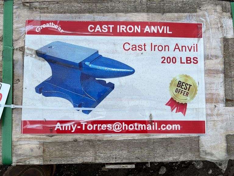 Cast Iron Anvil - RES Auction Services