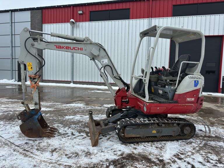 Takeuchi TB230 Mini Excavator - RES Auction Services