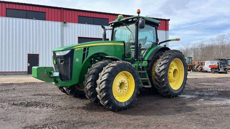 2012 John Deere 8360R MFWD Tractor - RES Auction Services