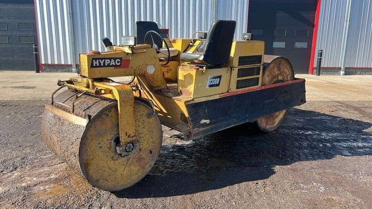 Hypac C330B Smooth Double Drum Roller - RES Auction Services