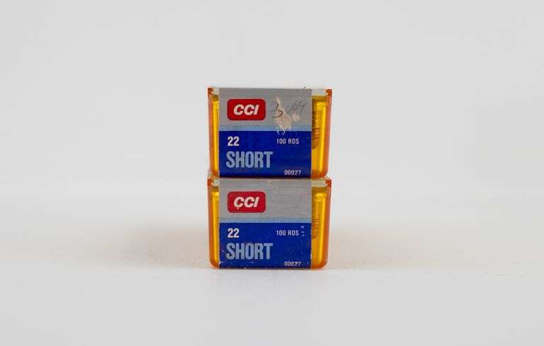 200rds CCI 22 Short Ammo - RES Auction Services