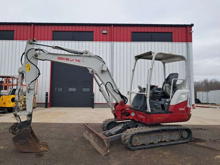2017 Takeuchi TB240 Mini Excavator - RES Auction Services