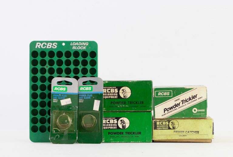 Assorted RCBS Reloading Equipment - RES Auction Services