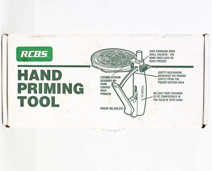 RCBS Hand Priming Tool - RES Auction Services