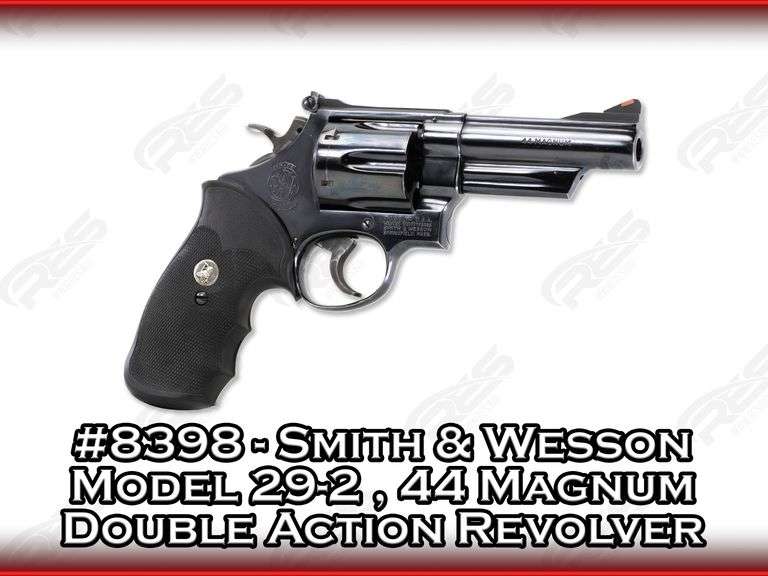 Smith & Wesson Model 29-2 44 Magnum Double Action Revolver - RES Auction Services