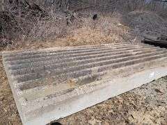 16'L x 7'W Precast Concrete Cattle Guard - RES Auction Services