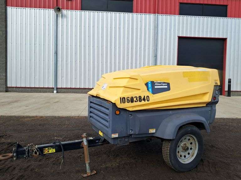 2017 Atlas Copco XAS 185 Air Compressor - RES Auction Services