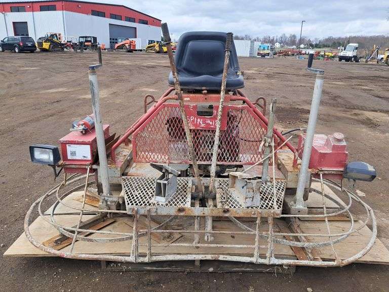 Allen Ride-On Trowel Machine - RES Auction Services