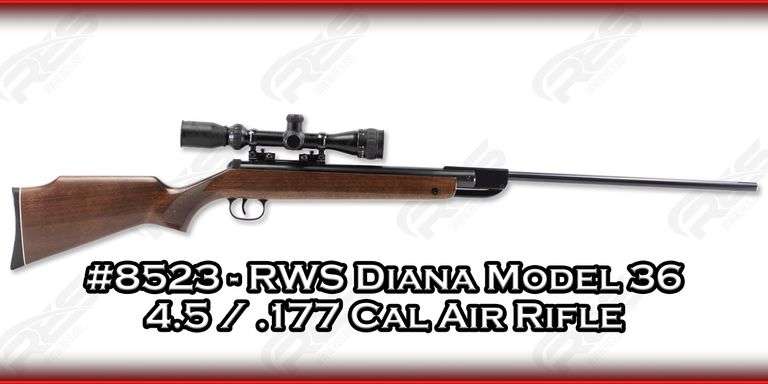 RWS Diana Model 36 4.5 / .177 Cal Air Rifle - RES Auction Services