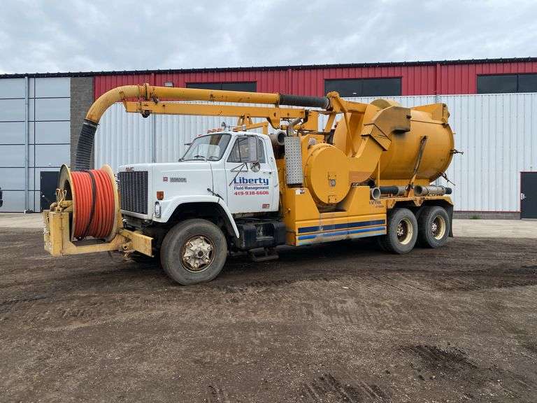 1989 GMC CJ8 Vactor Jet-Rodder Truck - RES Auction Services