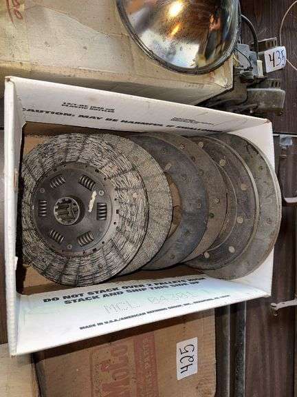 (6) Clutch Plate Discs - RES Auction Services