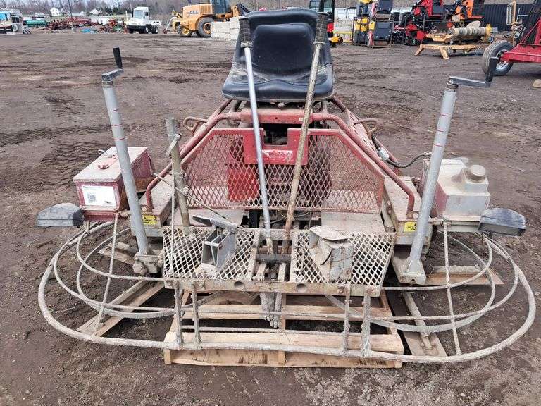 Allen Ride-On Trowel Machine - RES Auction Services