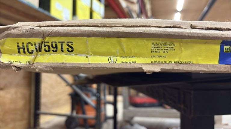 (4) Square D Surface Front Panels, (1) Square D 4-piece Trim Kit - RES ...