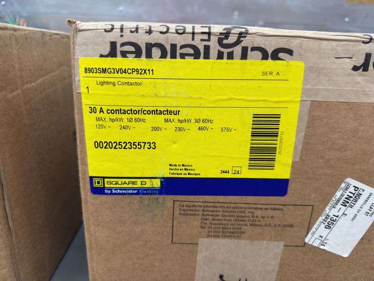 Square D 30A Lighting Contactor - RES Auction Services