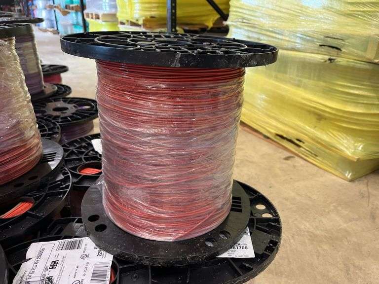 Southwire 2500ft #14 Orange Stranded Wire - RES Auction Services
