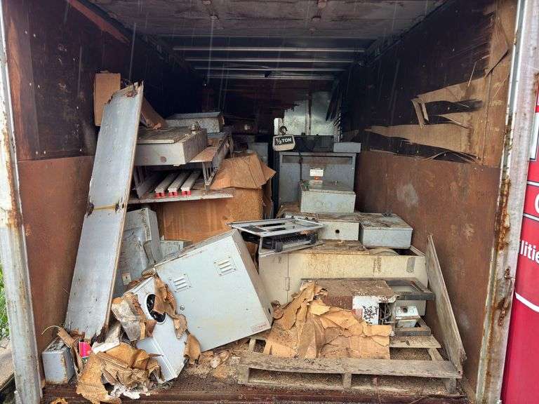 Trailer of Transformers & Electric Boxes - RES Auction Services