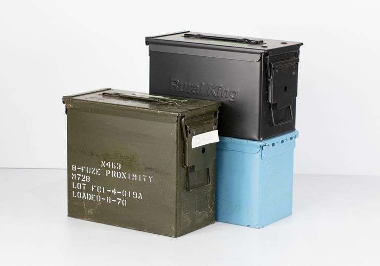 3 Ammo Cans - RES Auction Services