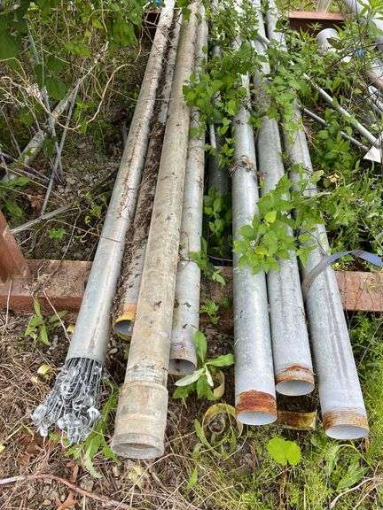 (8) Sticks 3” Galvanized Conduit - RES Auction Services