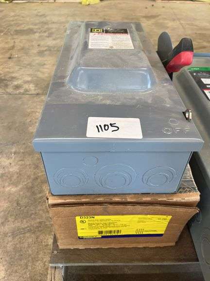 Square D 100A/600V & 100A/240V Switches - RES Auction Services