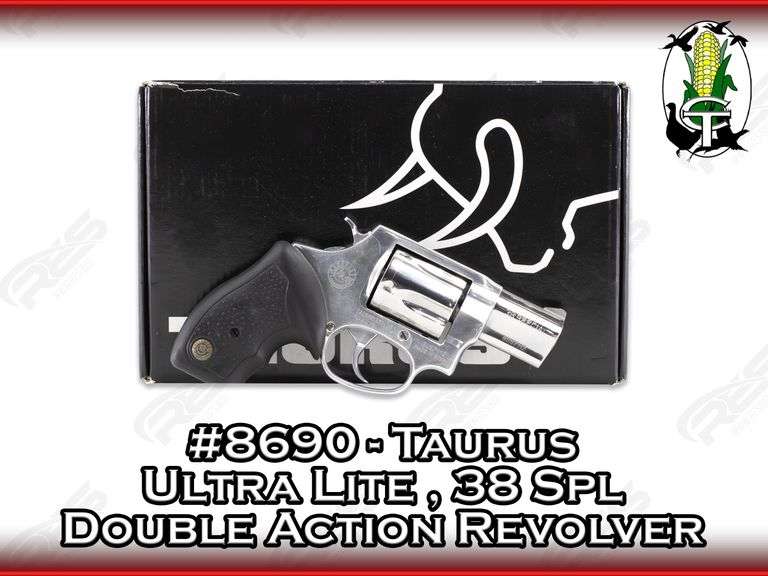 Taurus Ultra Lite 38 Spl Double Action Revolver - RES Auction Services