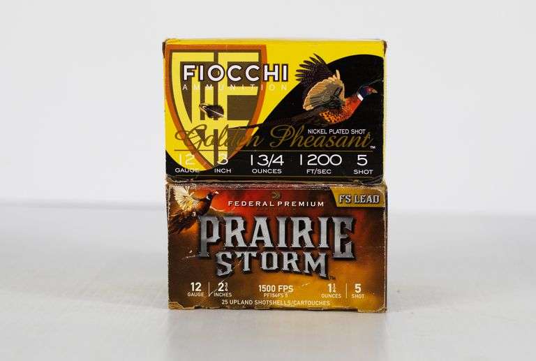 50rds 12ga #5 Lead Shot Ammo - RES Auction Services