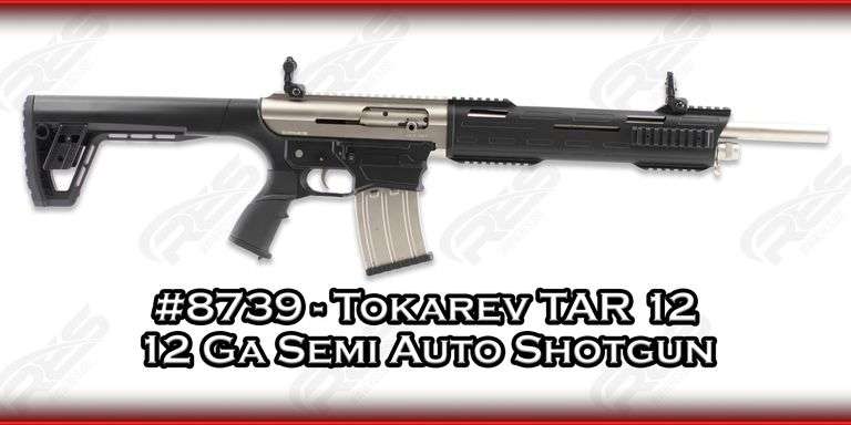 Tokarev TAR 12 12 Ga Semi Auto Shotgun - RES Auction Services