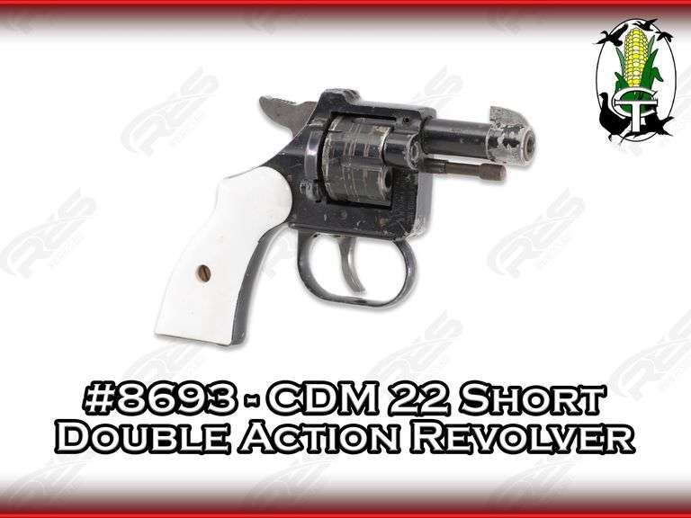 CDM 22 Short Double Action Revolver - RES Auction Services