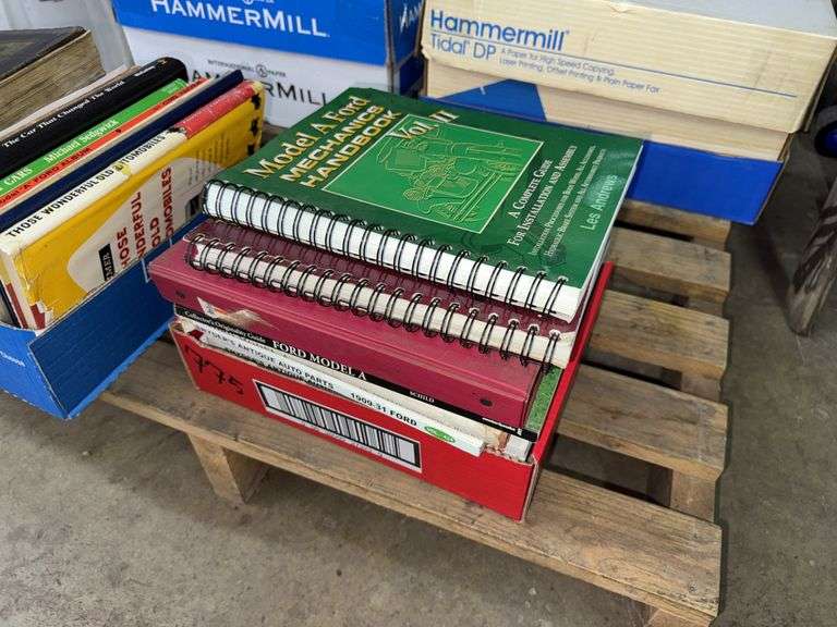 Vintage Ford Books & Manuals - RES Auction Services