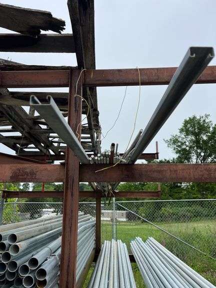 All-Thread & (2) 20’ Channel Lock & Ground Rods - RES Auction Services
