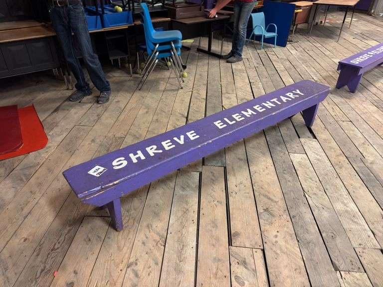 Shreve Elementary Bench - RES Auction Services