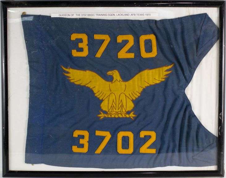 Guidon Of The 3702 Basic Training SQDN - RES Auction Services