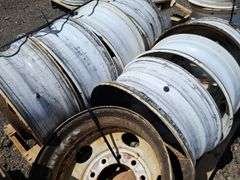 (8) Trailer Rims - RES Auction Services