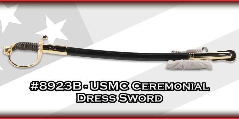 USMC Ceremonial Dress Sword - RES Auction Services