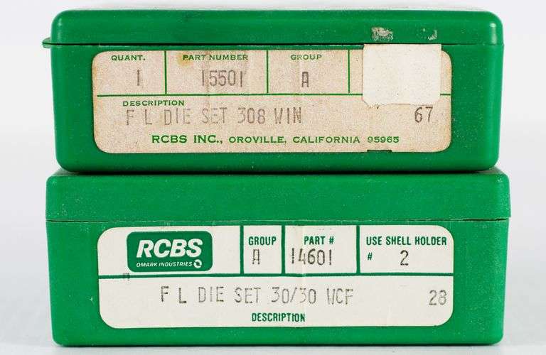 RCBS Reloading Dies - RES Auction Services