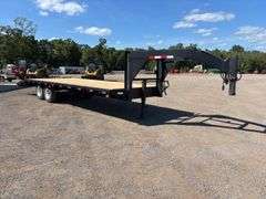 AMS 25' Gooseneck Trailer - RES Auction Services