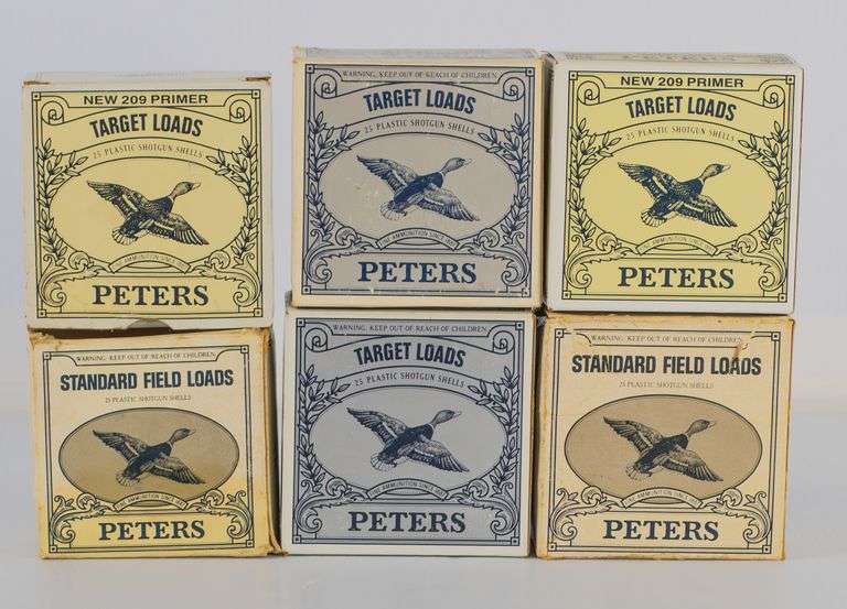 Assorted Vintage Shotgun Shell Boxes - RES Auction Services