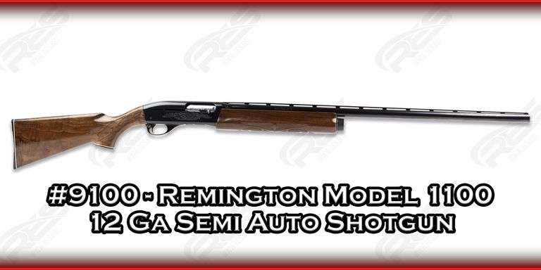 Remington Model 1100 12 Ga Semi Auto Shotgun - RES Auction Services