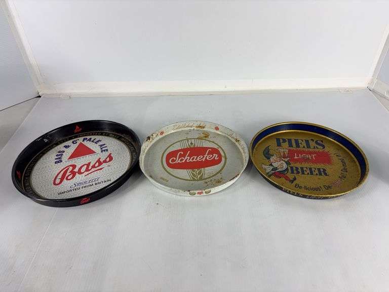 (3) Beer Trays - RES Auction Services
