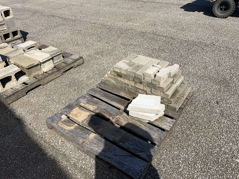 (2) Skids Assorted Blocks - RES Auction Services
