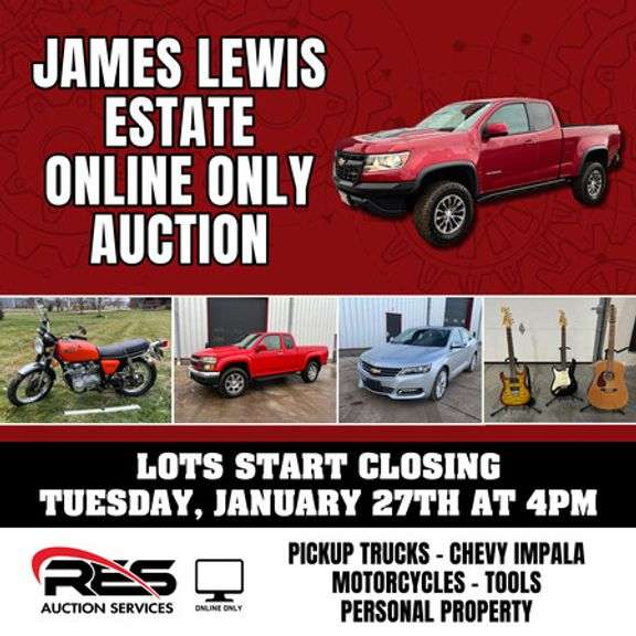 James Lewis Estate Online Only Auction - RES Auction Services