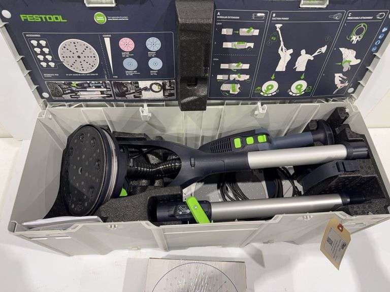 Festool “Planex” LHS 2 225 EQI-Plus Dustless Drywall Sander - RES ...