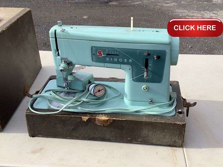 Singer sawing machine , electric - Rideau Auctions
