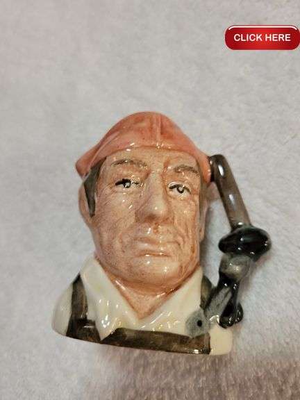 Royal Doulton 2.75" Williamsburg Blacksmith D6585 toby mug - Rideau ...
